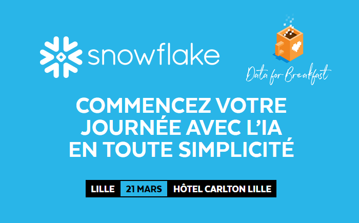 Data for Breakfast avec Snowflake : DATA et IA - Synergy.fr